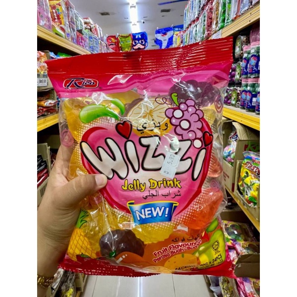 24S RICO WIZZI JELLY DRINK FRUIT FLAVOURED / JELI BERPERISA BUAH-BUAHAN CAMPURAN HALAL | Shopee ...