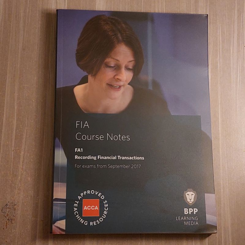 [2ND HAND] ACCA FIA (FA1, FA2, MA1, MA2, FTX) BPP BOOKS | Shopee Malaysia