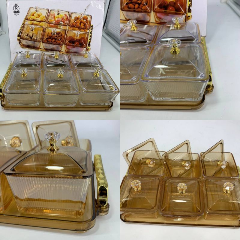 ‼️EXCLUSIVE RAYA‼️SET SERVING SQUARE BOWL / BEKAS BISKUT ,KEK RAYA ...
