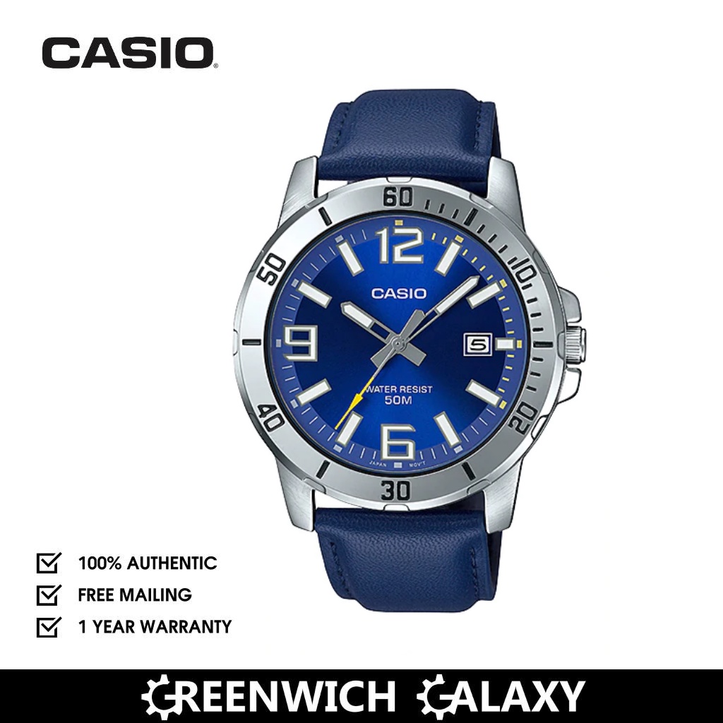 Casio Classic Analog Watch (MTP-VD01L-2B) | Shopee Malaysia