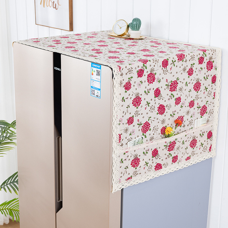 Home Decoration Refrigerator Cover Cloth/55 * 140cm Microwave Oven Cover Printer Washing Machine ...