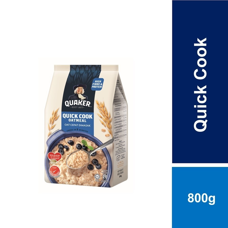 Quaker Quick Cook Foil 800G | Shopee Malaysia