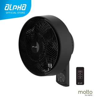 ALPHA Motto WF60 Wall Fan with 7 Blades 3 Speed Remote (12") | Shopee ...