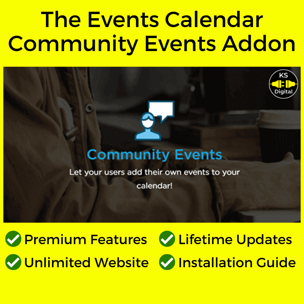 [Latest] The Events Calendar Community Events Addon WordPress Plugin ...