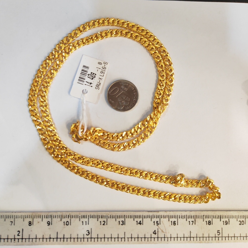 Emas916, R. Leher 0.52cm+ Pasirs1 Hollow Ghu S Kt 1 6417 P359 68 | Shopee Malaysia