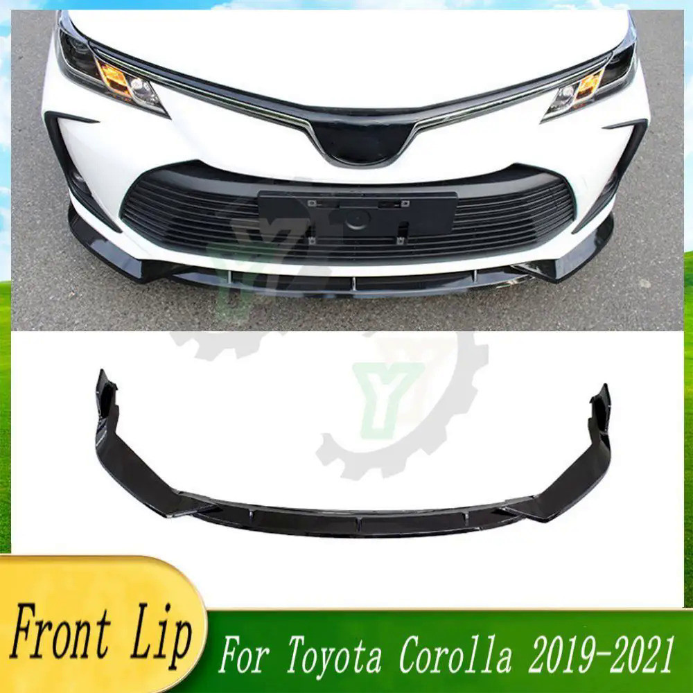 Car Accessories Front Bumper Lip Spoiler Splitter Diffuser Detachable ...