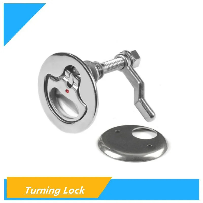 Marine rounded Locking Latch Boat Floor Lock Hatch Boat Door Latches ...