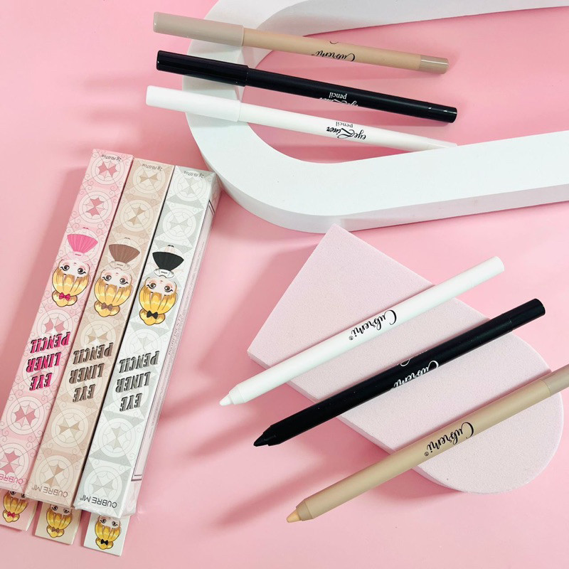CUBRE MI EYELINER PENCIL 2023 JET BLACK cubremi pencil champagne ...
