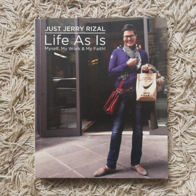 Just Jerry Rizal - Life As Is - Myself, My Work & My Faith | Shopee ...