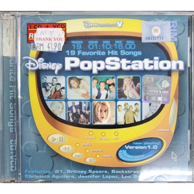 Pop Station - 19 Favorite Hit Songs (CD+VCD) | Shopee Malaysia