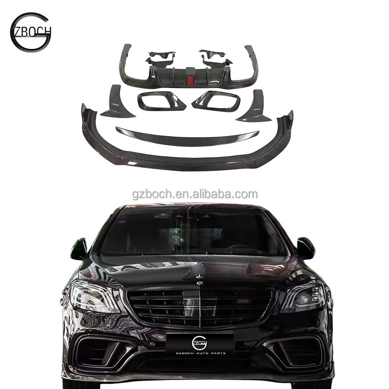 W222 diffusers for Mercedes W222 S Class S63 S65 AMG to Bra bus body ...