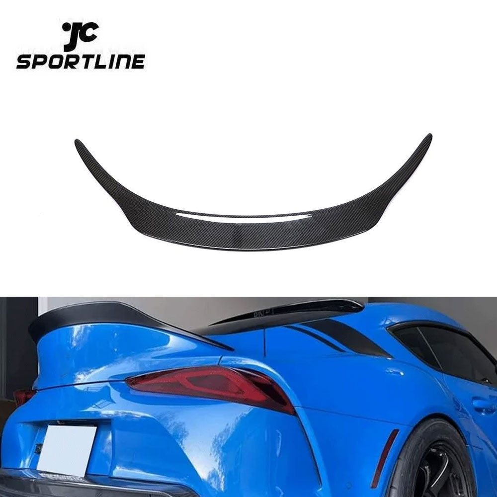 For Toyota Supra A90 MK5 GR Coupe Dry Carbon rear spoiler high kick ...