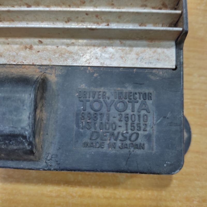 Genuine Toyota Driver Injector Ecu 89871-25010 (Used) | Shopee Malaysia