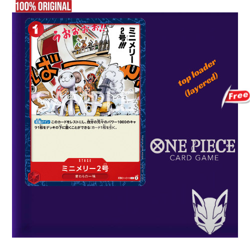 ORIGINAL 4x cards playset deck Mini-Merry Stage EB01-011 C optcg one ...