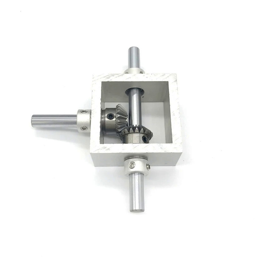 1:1 Angle Device Right-angle Drive Reversing Bevel Gearbox Angle ...