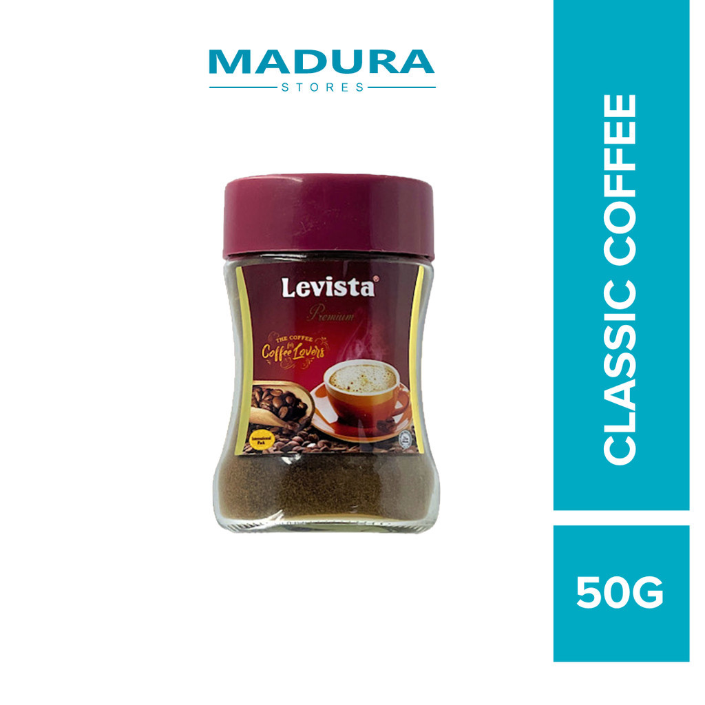 Levista Classic Pure Granulated Coffee 50g | Shopee Malaysia