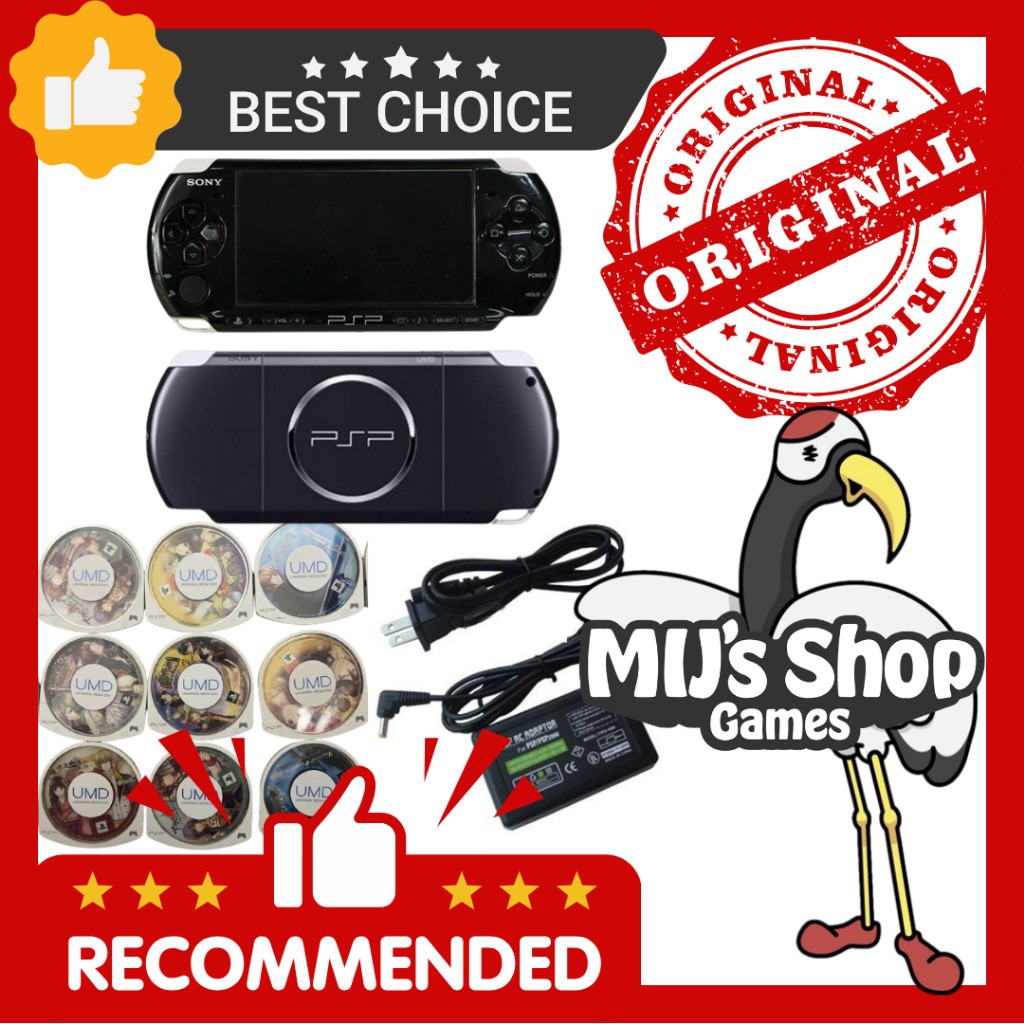 【Let's play now!】Sony PSP-3000 Console+charger+random 3game set(color ...