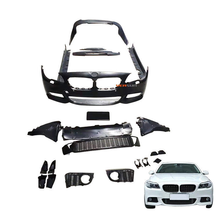 F10 M-tech full bumper facelift body kit for BMW F10 F18 bodykit 2010 ...
