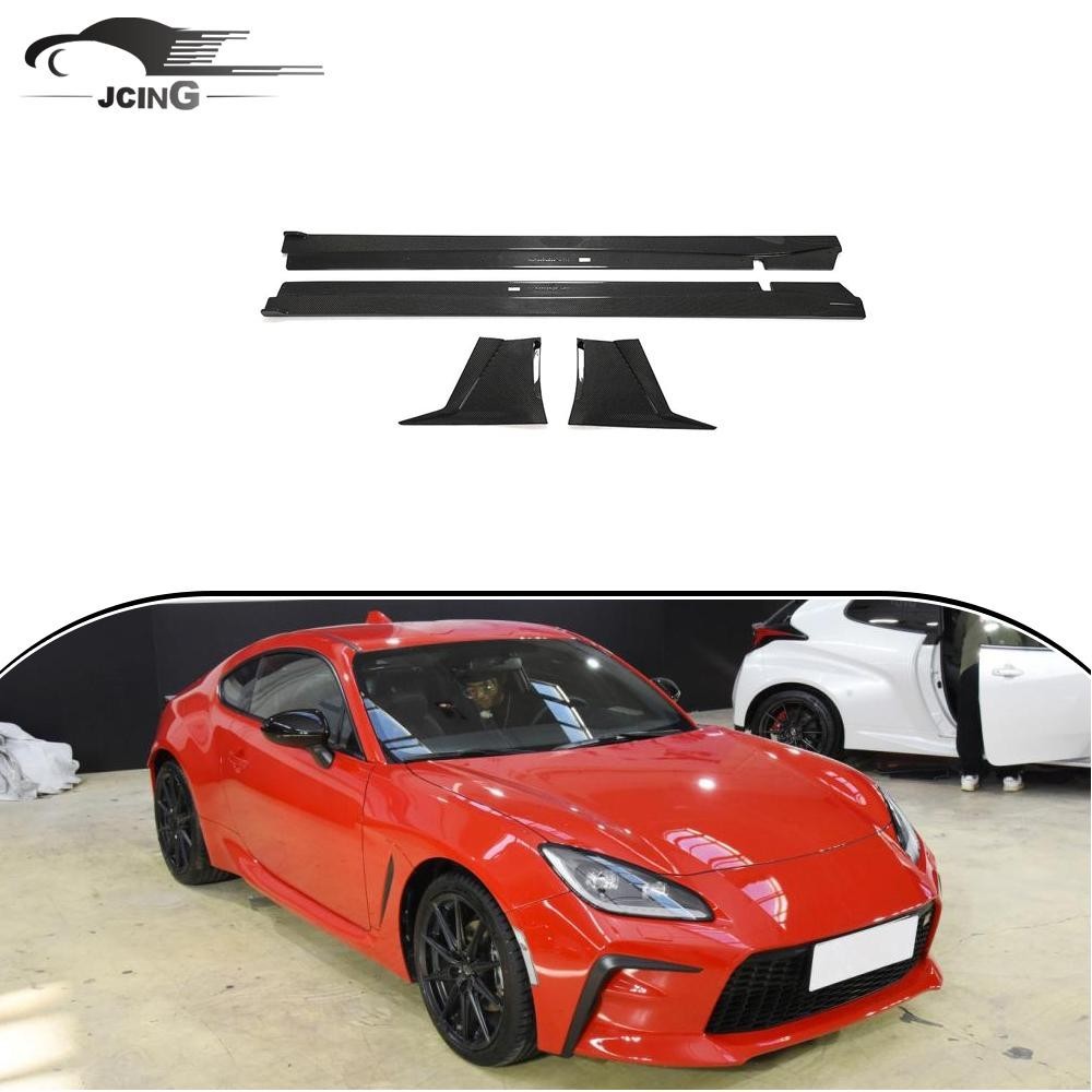 Carbon Fiber BRZ Side Skirts Extension for Toyota GR86 for Subaru BRZ ...
