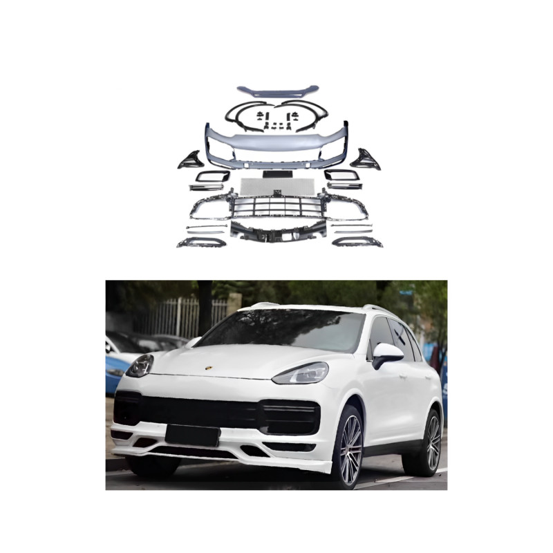 Suitable for Porsche Cayenne 2014-2017 Body Kit front bumper Grill ...