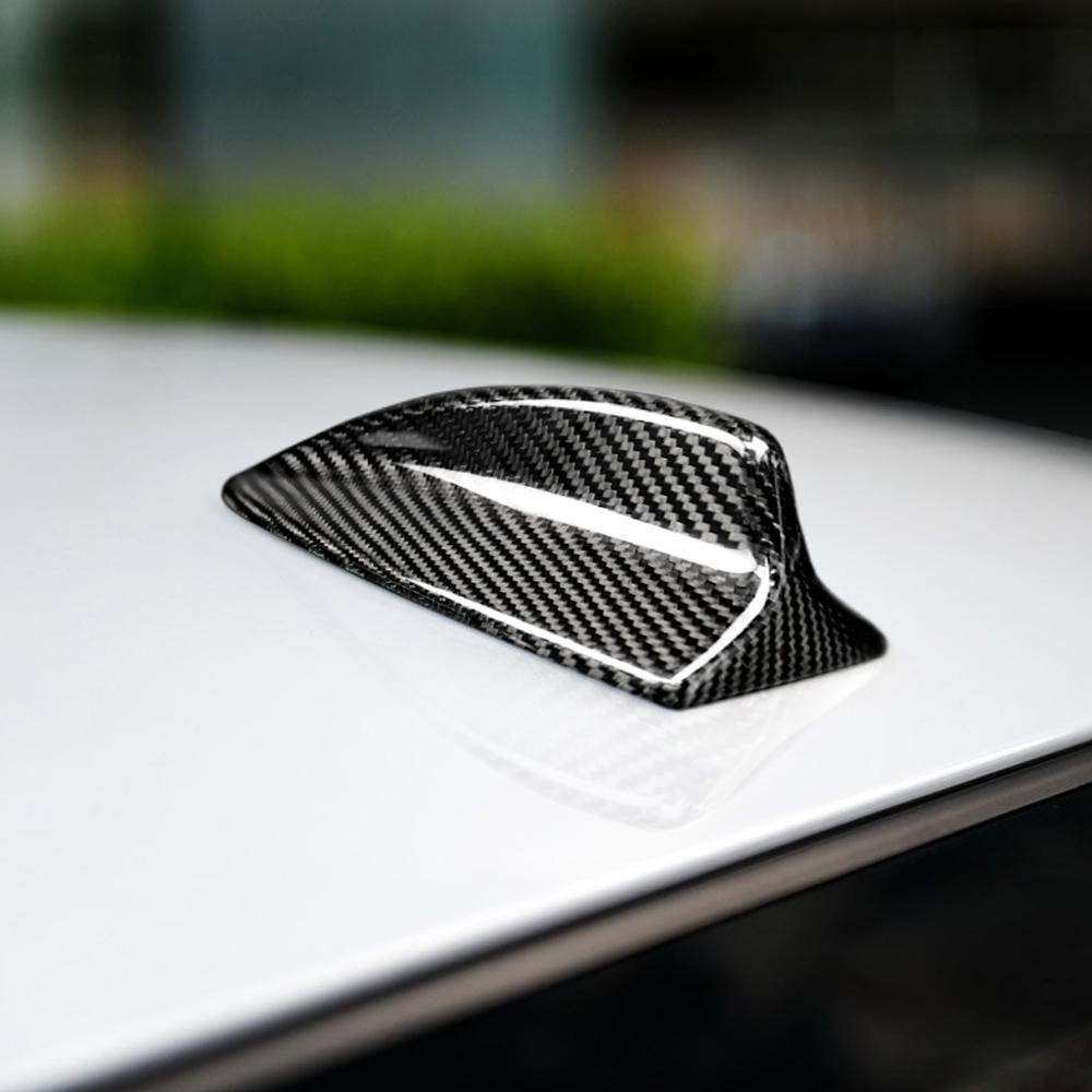 Decoration accessories Carbon Fiber Antenna Aerials Cover Roof Shark ...