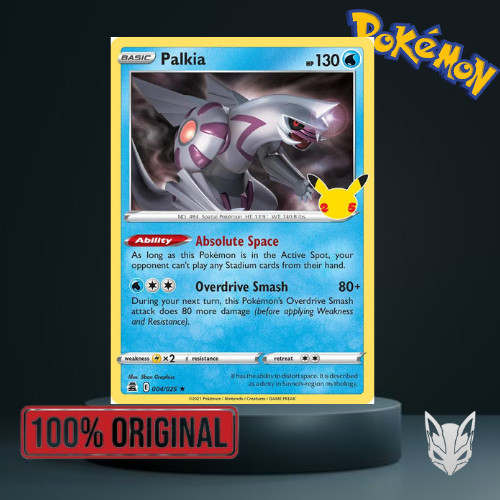 ORIGINAL Palkia #004 basic tcg ptcg pokemon card and | Shopee Malaysia