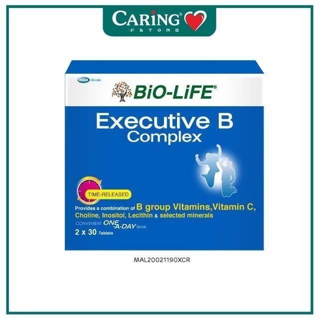BIO-LIFE EXECUTIVE B COMPLEX (30S × 2) | Shopee Malaysia