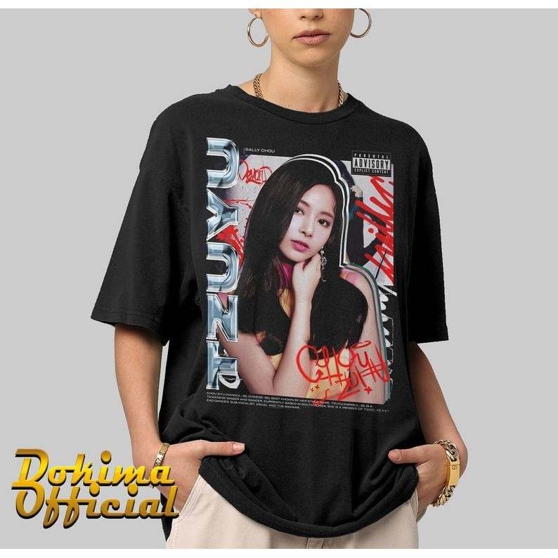 TZUYU TWICE, KPOP Vintage Style T-shirts Gift, Twice Korean Group T ...