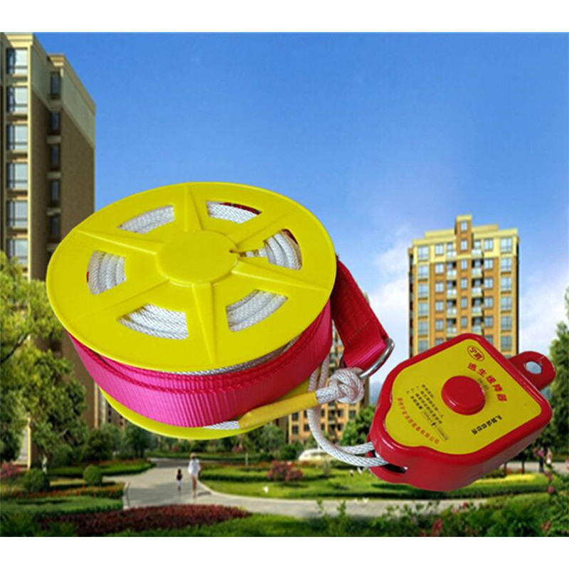 ST-⛵High-Rise Escape Descent Control Device High-Rise Fire Fire Safety Life-Saving Aviation Wire ...