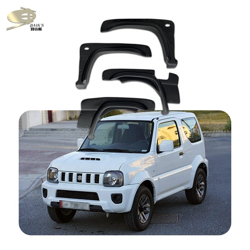 Fender Flare for SUZUKI JIMNY 1998-2018 RHD Eyebrow 4x4 ferlewheel arch fender lares for Jimny ...