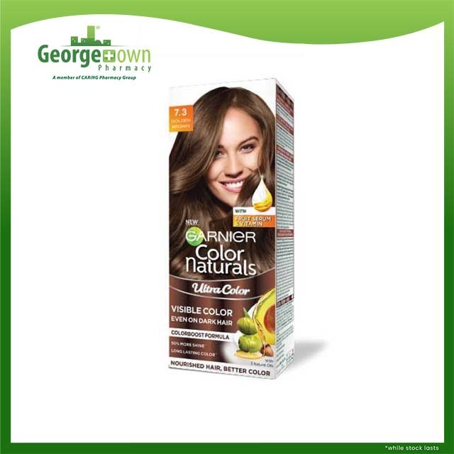 GARNIER COLOR NATURALS ULTRA COLOR KIT 1S - GOLDEN BROWN | Shopee Malaysia