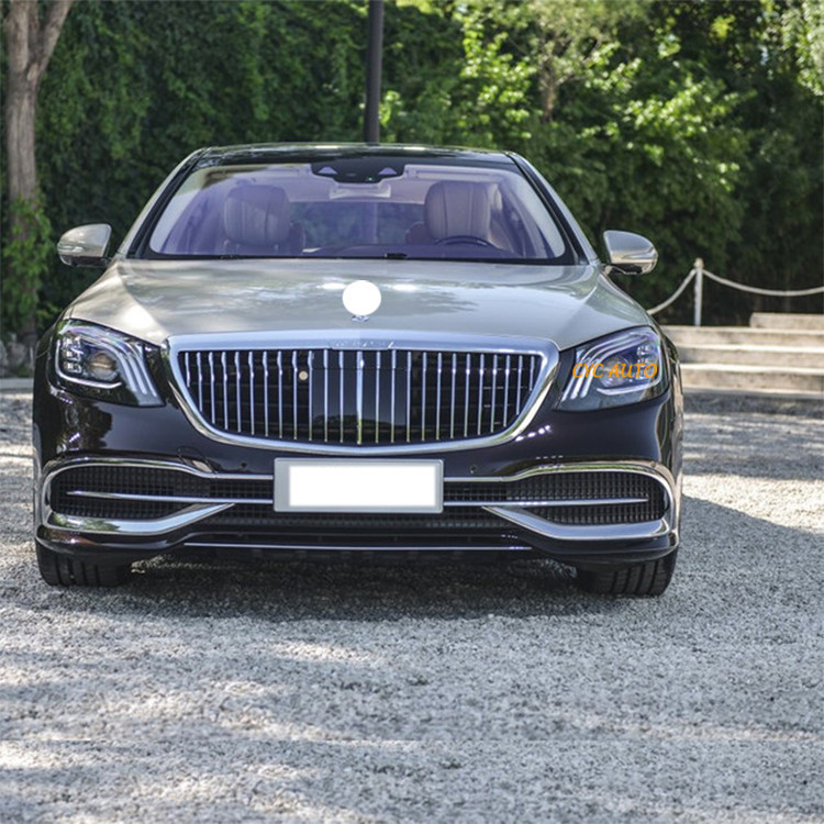 W222 grille Maybach front bumper grille without ACC for Mercedes Benz S ...