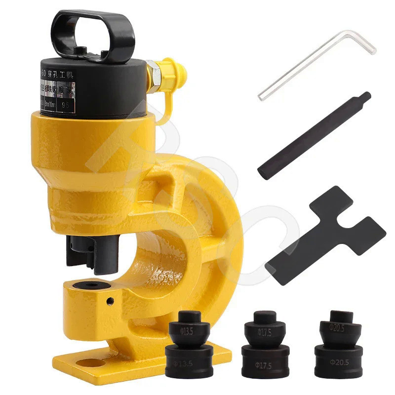 CH-60 Hydraulic Knockout Punch Tool 31Ton Hole Digger Force Puncher ...