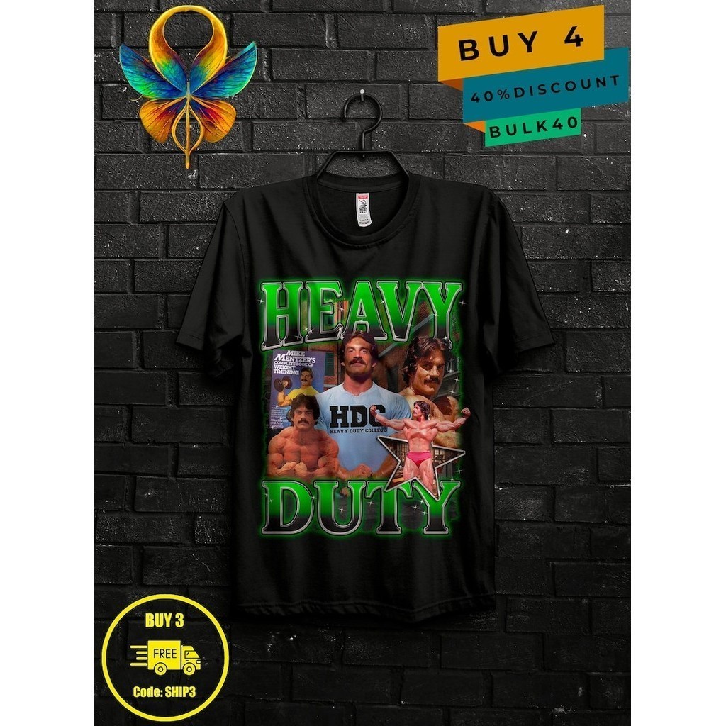 Mike Mentzer Oversized TShirt Gift For Bodybuilders Heavy Duty Shirt ...