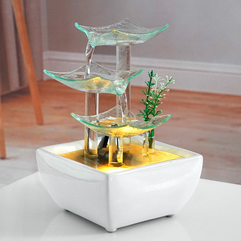 ST-ΨOffice Desktop Decoration Small Creative Green Plant Living Room ...