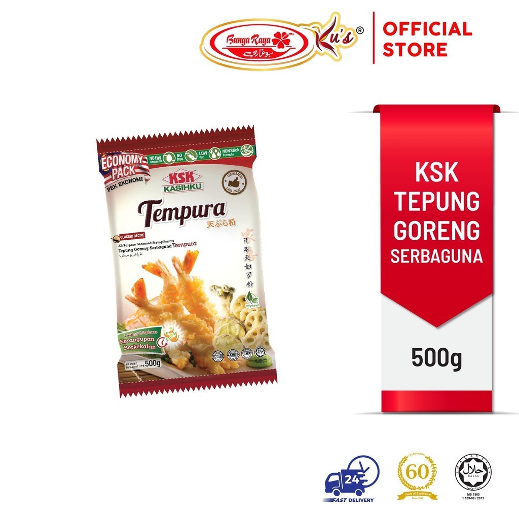 KSK Tepung Tempura 500g || KSK Tempura Batter 500g | Shopee Malaysia