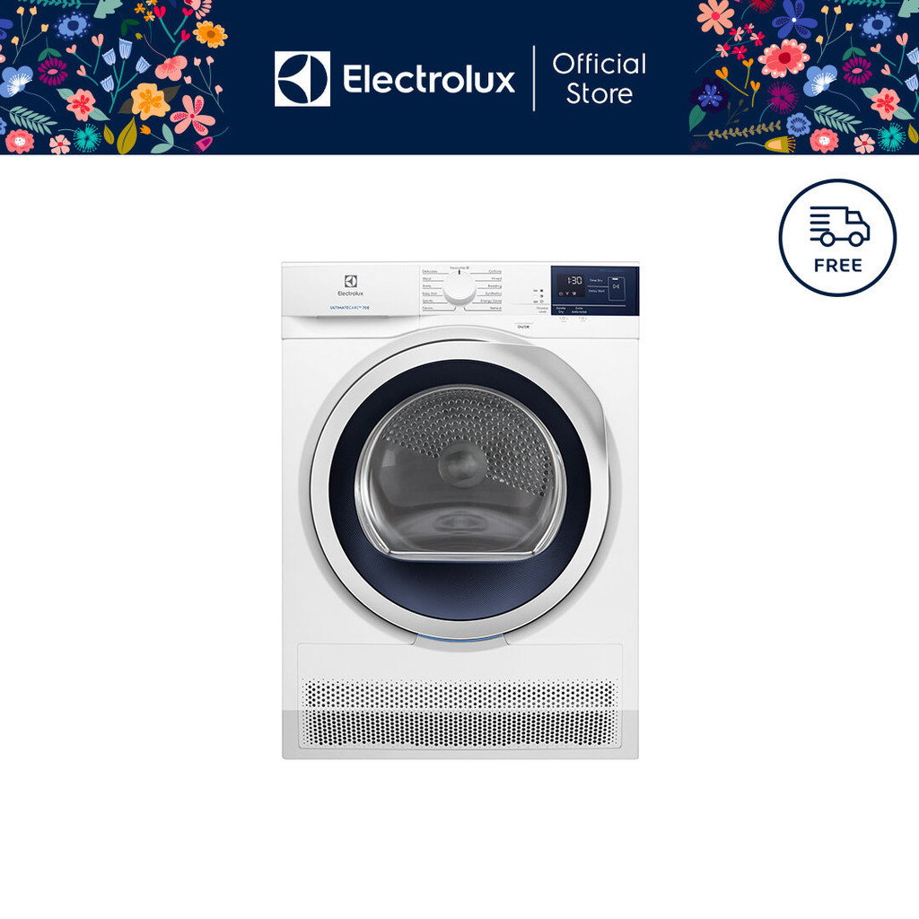 Electrolux UltimateCare™ 700 Condenser Dryer (7kg) EDC704GEWA | Shopee ...