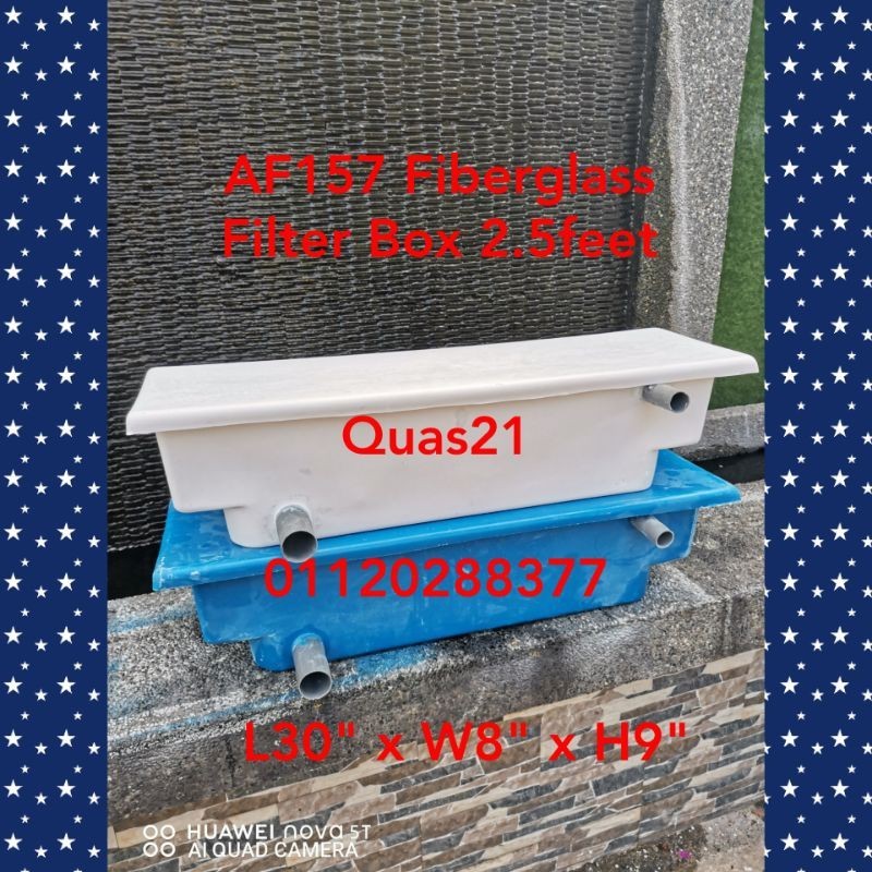 AF157 Fiberglass Filter Box L30" x W8" x H9" | Shopee Malaysia