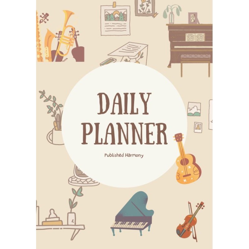 Planner Music Themed - 10 pages Printable PDF | Shopee Malaysia