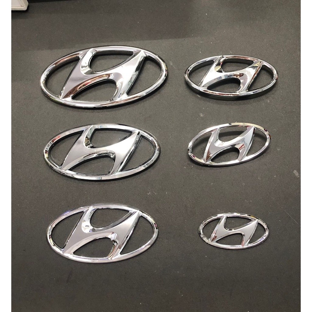Hyundai Elantra Sonata Starex Santa Fe Front Rear Oem Emblem Logo ...