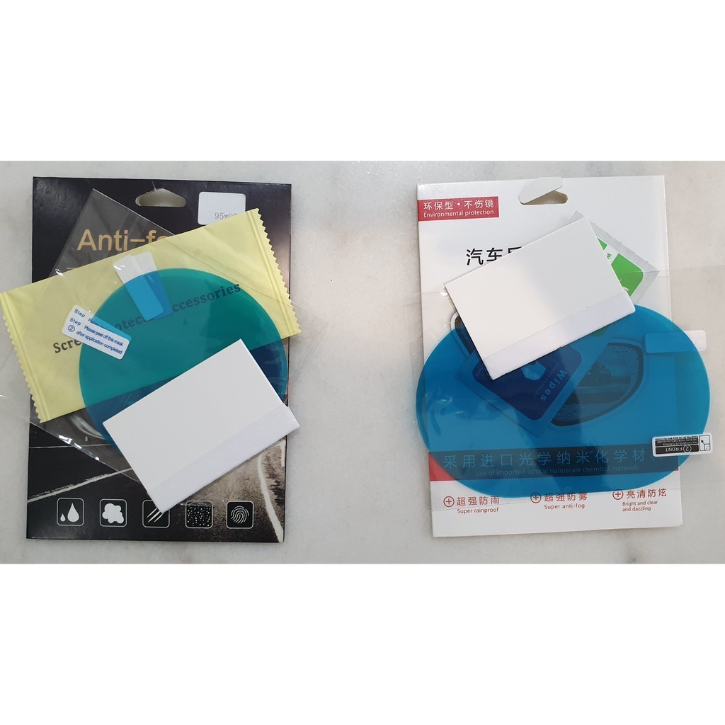 Nanotechnology Water Repellent Side Mirror Auto Membrane Proof Sticker ...