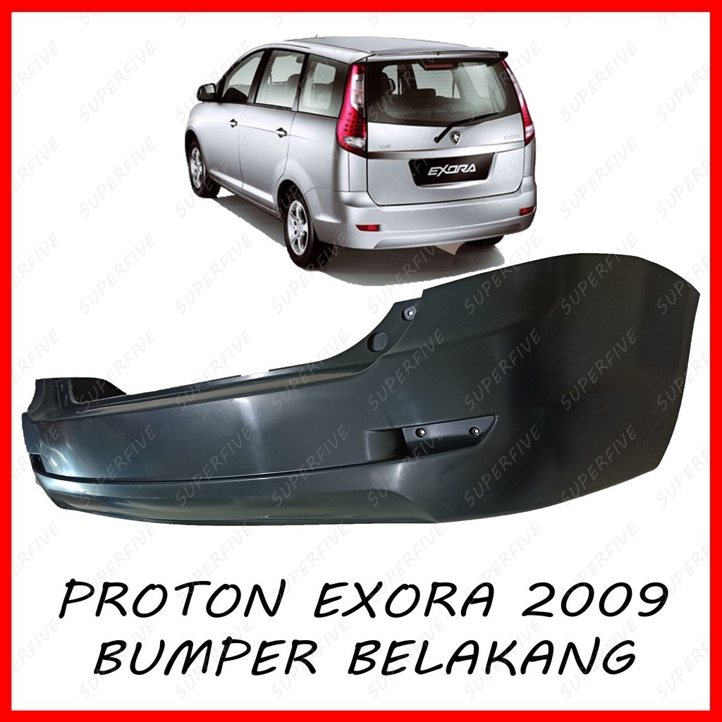 PROTON EXORA CPS 2009 REAR BUMPER / BUMPER BELAKANG | Shopee Malaysia