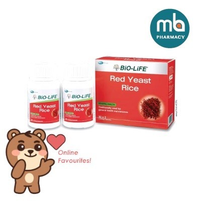 [Exp: Jun 2027] BIO-LIFE RED YEAST RICE CAPSULES 30'S X2 | Shopee Malaysia
