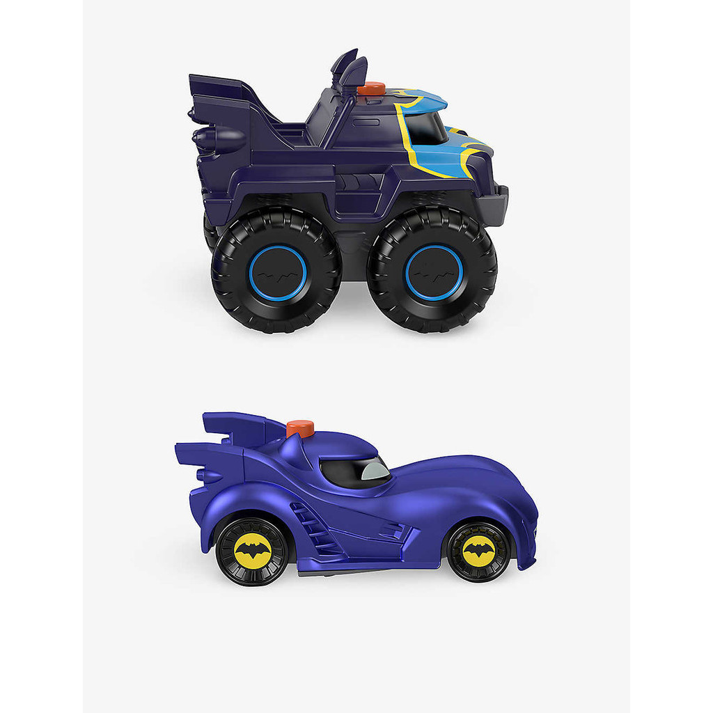 BATMAN DC Batwheels Bam the Batmobile and Buff Light-Up Racer toy ...
