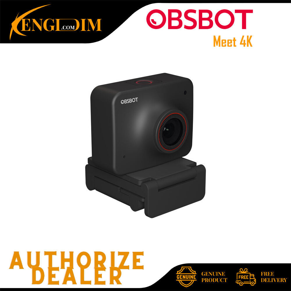 OBSBOT Meet 4K Webcam | Shopee Malaysia