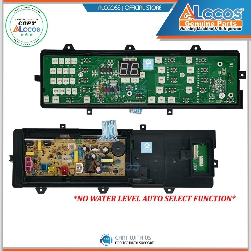 ORIGINAL PANASONIC WASHING MACHINES PCB BOARD NAF115X1 / NA-F135X1 / NA-F115X4 / NA-F135X4 ...