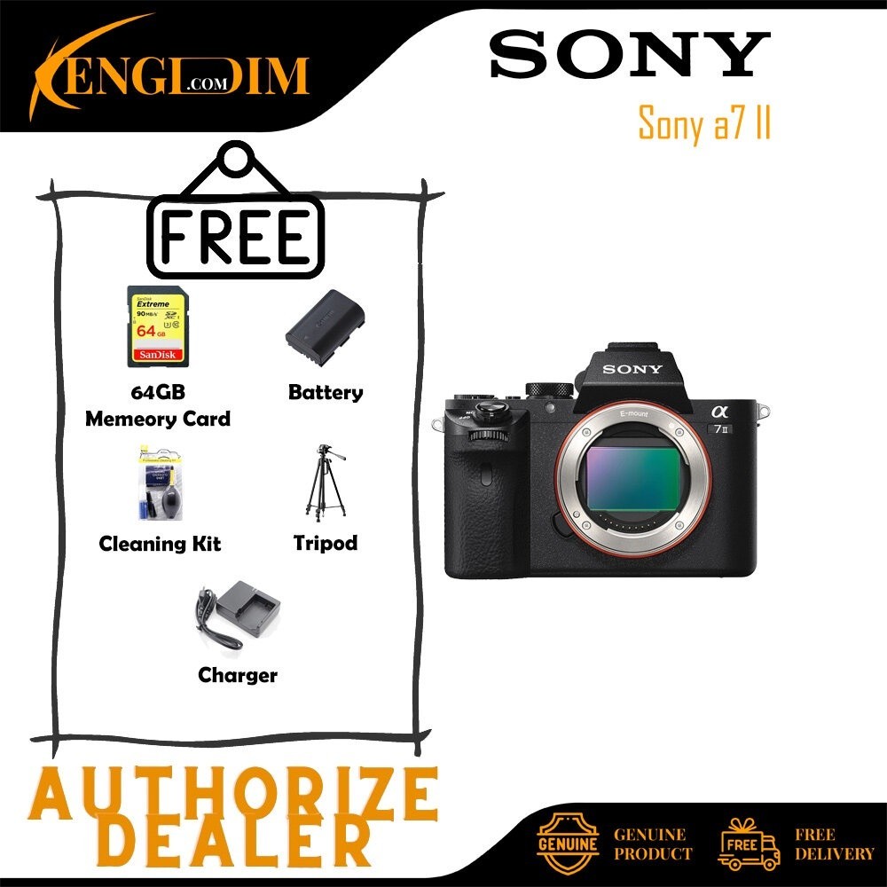 Sony Alpha a7 II / a7 mark ii / A7II / a7m2 Mirrorless Camera (Body ...