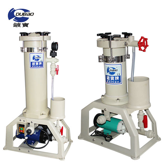 Dubao brand industrial waste water filter system with optional heavy ...