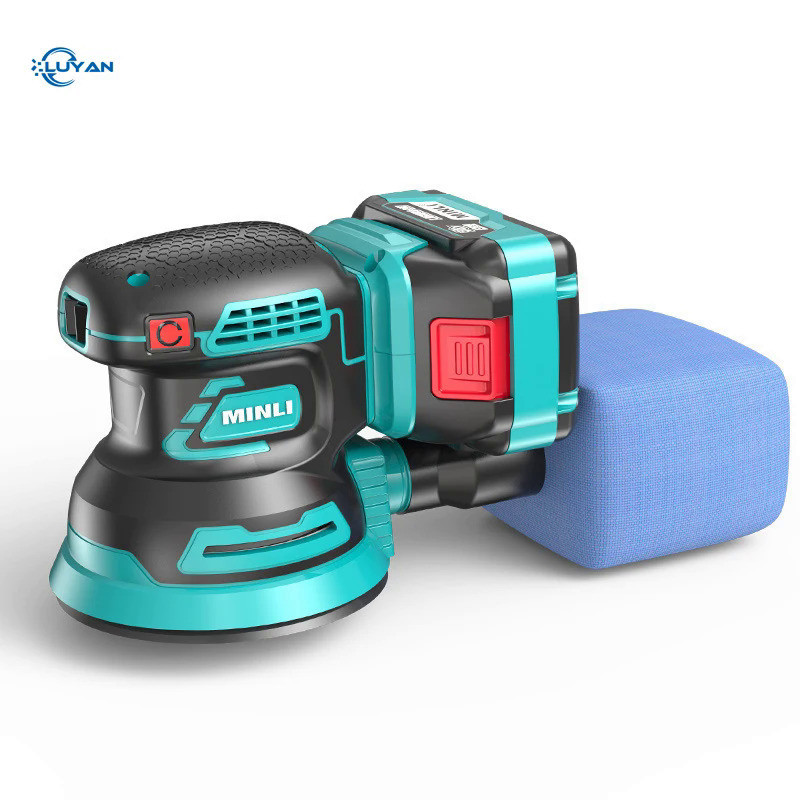 125mm Brushless Random Orbital Electric Sander Wood Grinder Polishing ...