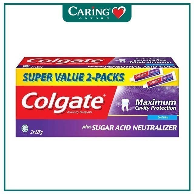 COLGATE TOOTHPASTE SUGAR ACID NEUTRALIZER 225G × 2 | Shopee Malaysia